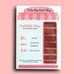 Ruby Red Glitter Nail Wraps | Cutie Pop Nail Shop